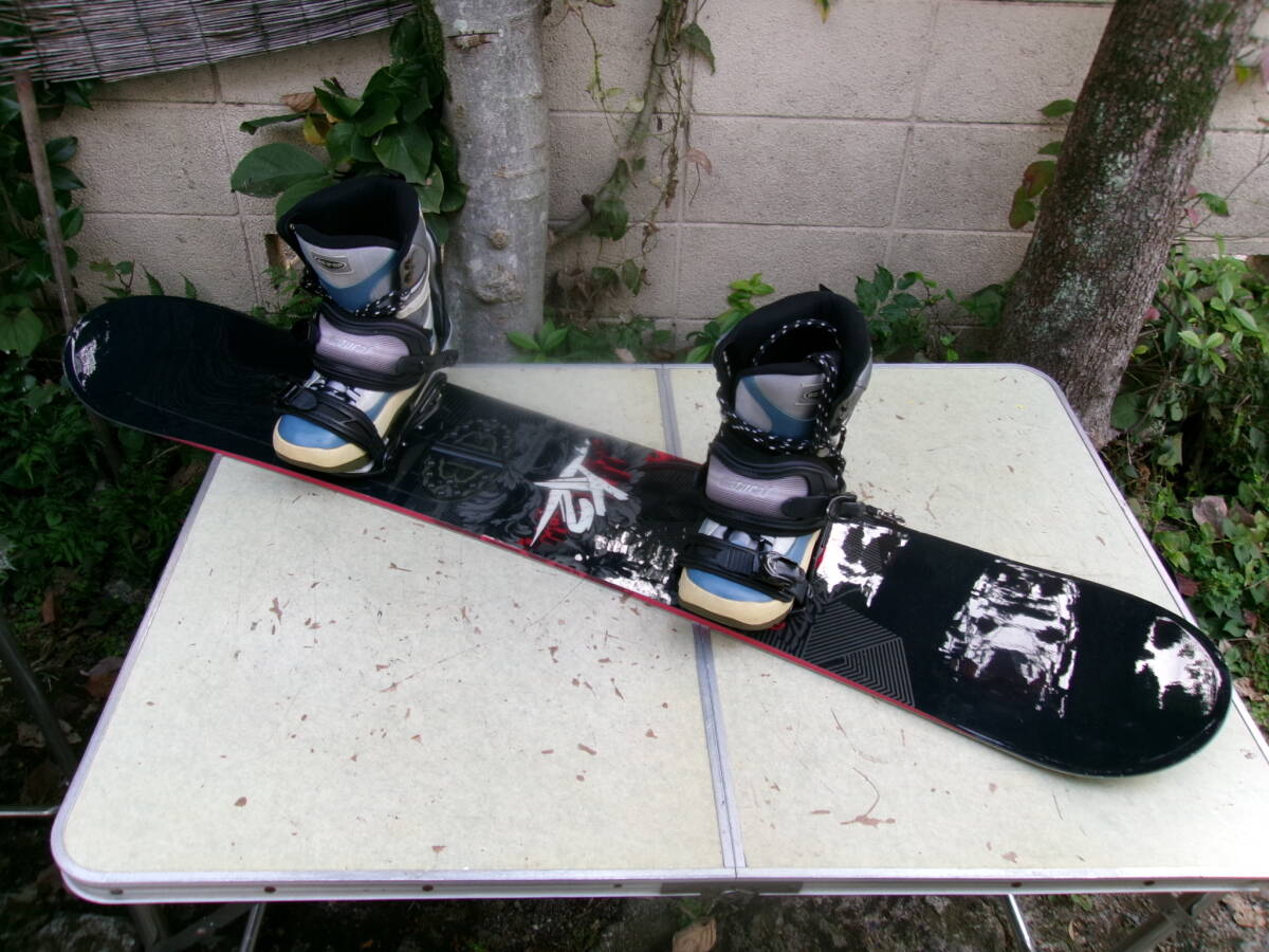 Yahoo!オークション - 希少 155 k2 BRIGADE スノボ 一応ジャンクで4点...