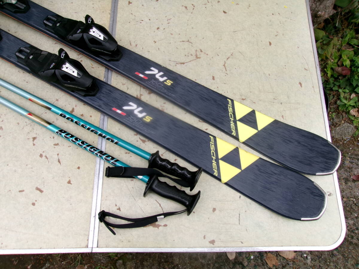 Yahoo!オークション - 希少 160 FISCHERフィッシャー RC ONE 74s スキ...