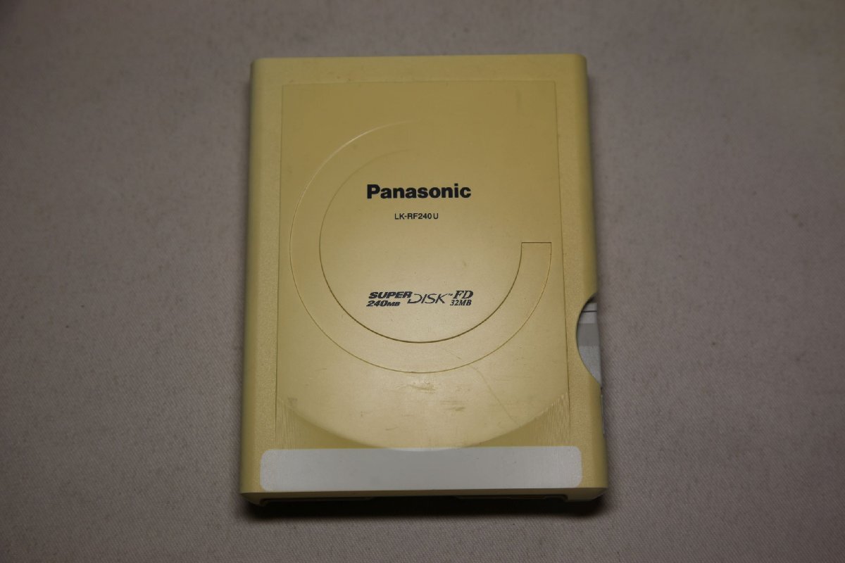 Yahoo!オークション - Panasonic SuperDISKドライブ 240MB USB接続 LK-...