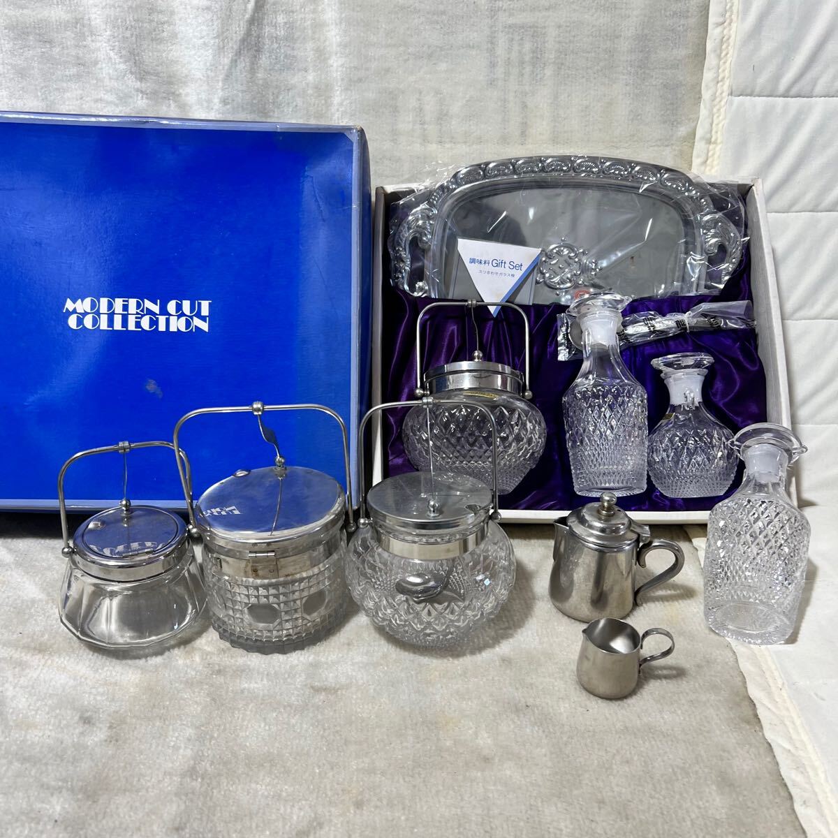 Yahoo!オークション - C1459 カメイガラス モダンカットコレクション ...