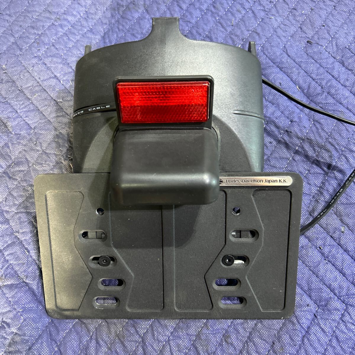 Yahoo!オークション - 【1296】ハーレー 純正．スポーツスター72 ナン...