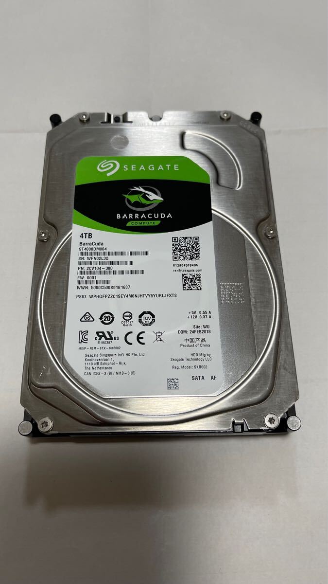 Yahoo!オークション - SEAGATE BARRACUDA HDD 4TB
