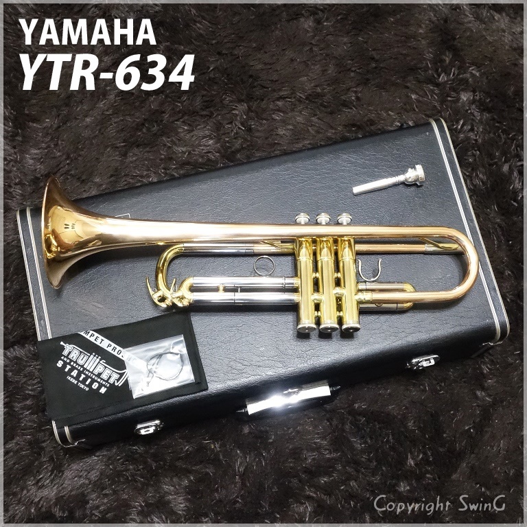 Yahoo!オークション - YAMAHA トランペット(Bb) YTR-634