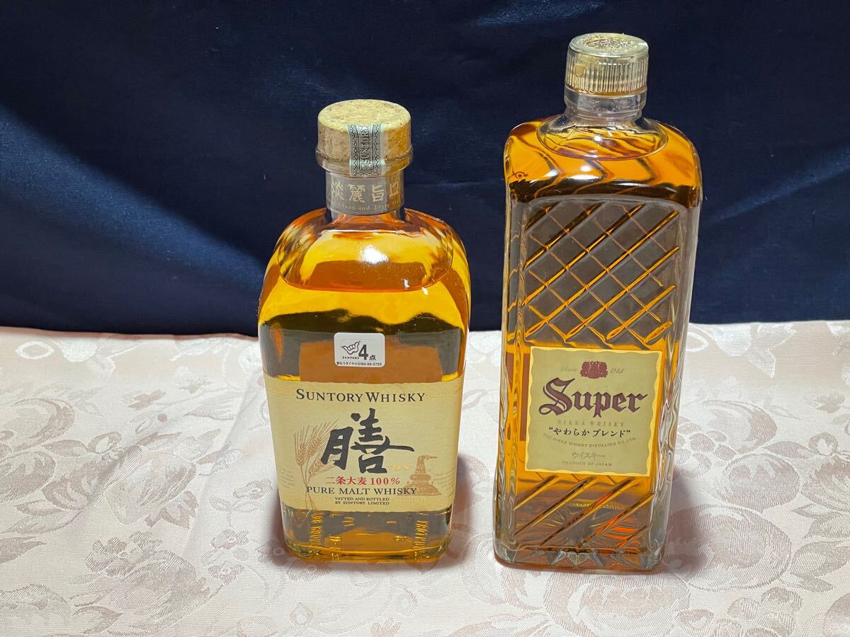 Yahoo!オークション - 未開栓 古酒 スーパーニッカ やわらかブレンド ...