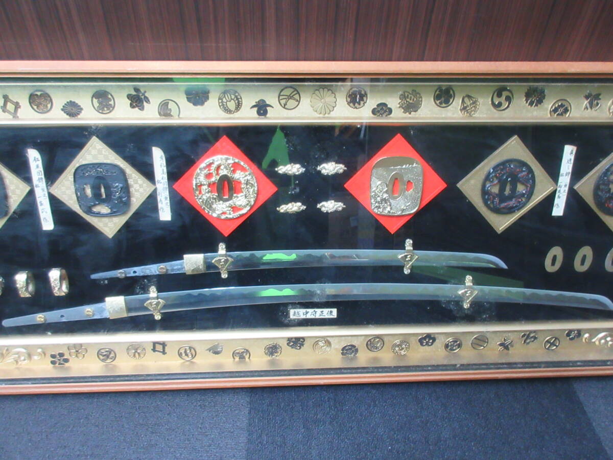 Yahoo!オークション - 21244 骨董祭 模造刀 レプリカ 越中守正俊 刀 鍔...