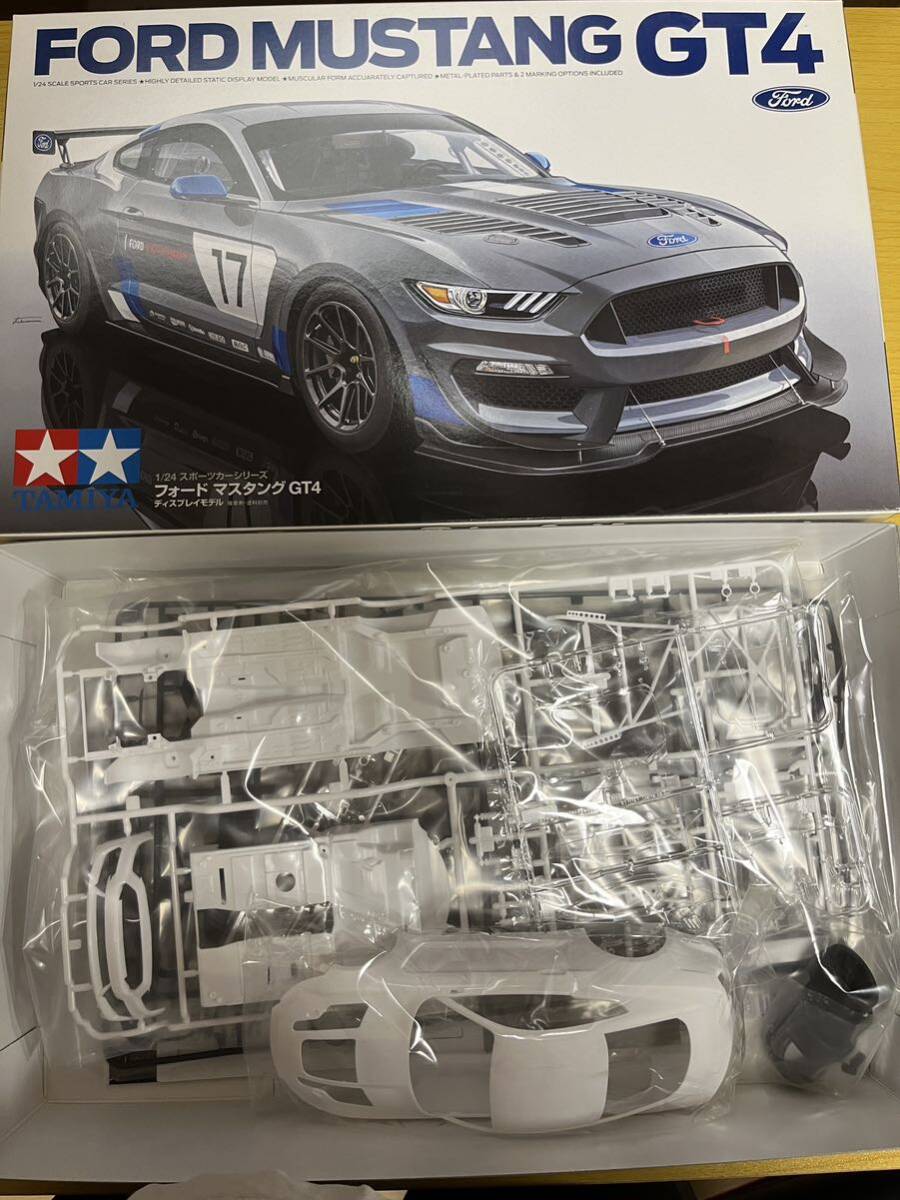 Yahoo!オークション - タミヤ 未組立 マスタング