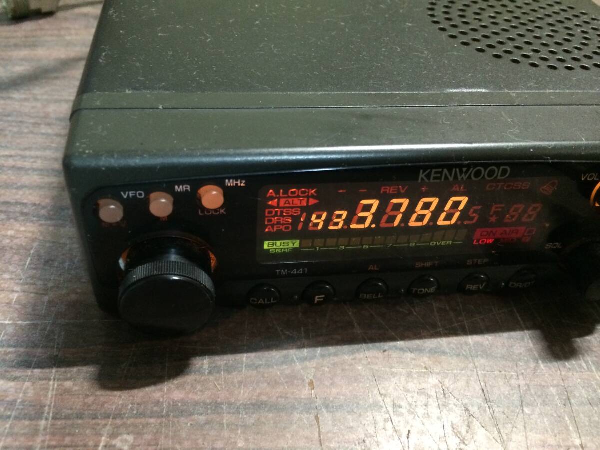Yahoo!オークション - [TC]KENWOOD TM-441 無線機 通電OK