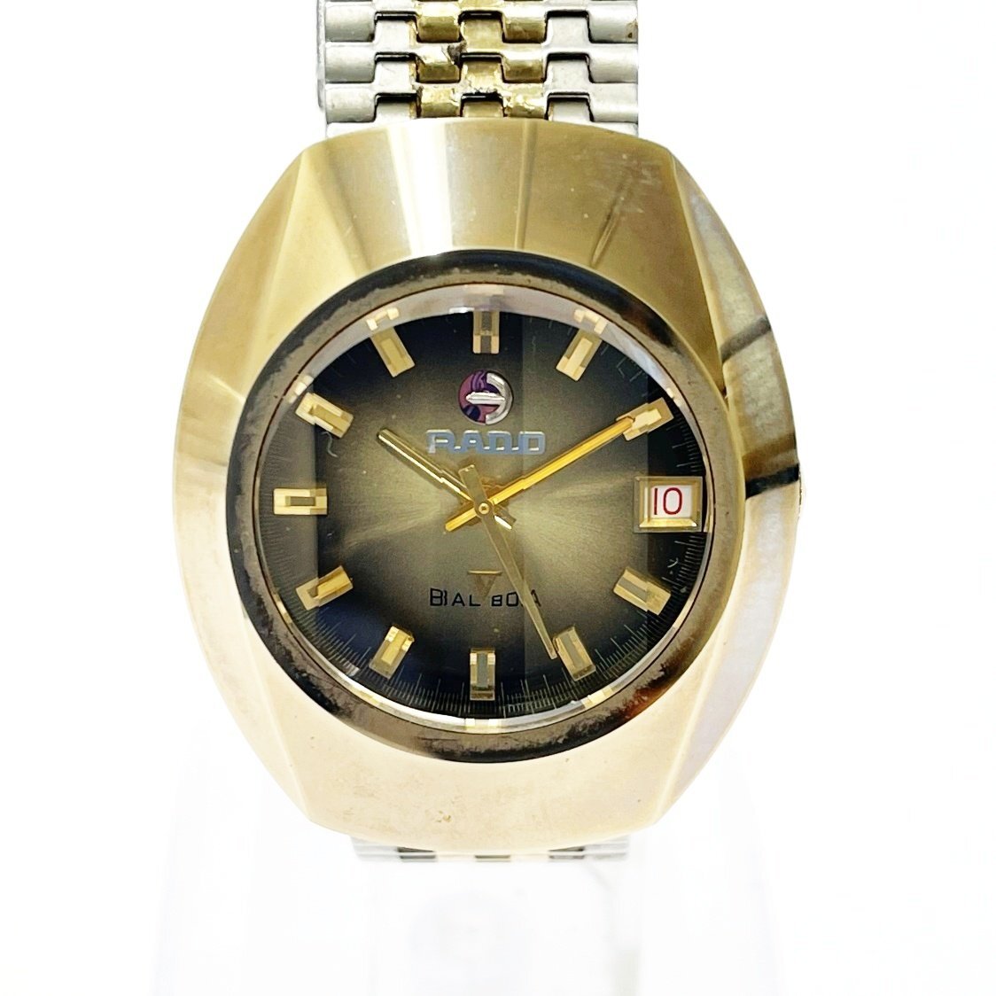 Yahoo!オークション - RADO ラドー BALBOA バルボア GP×SS ゴールド系...