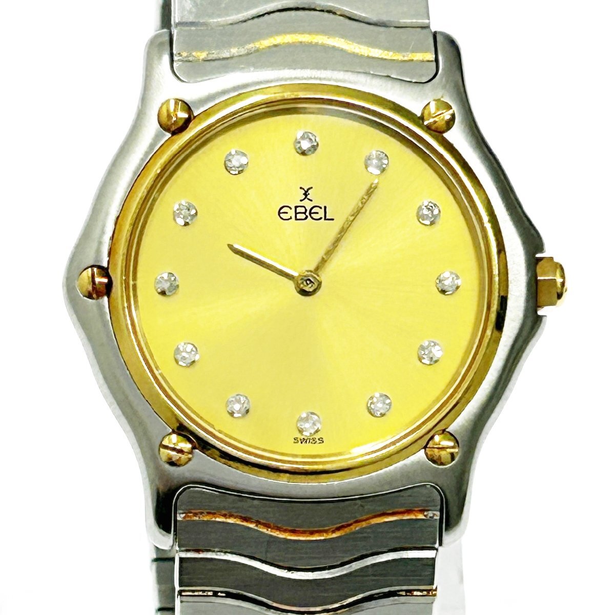 Yahoo!オークション - EBEL エベル 181909 クラシックウェーブ 12P コ...