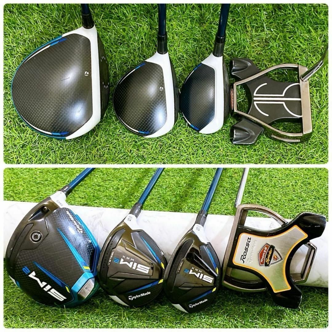 Yahoo!オークション - テーラーメイド SIM2MAX メンズゴルフセット 12...