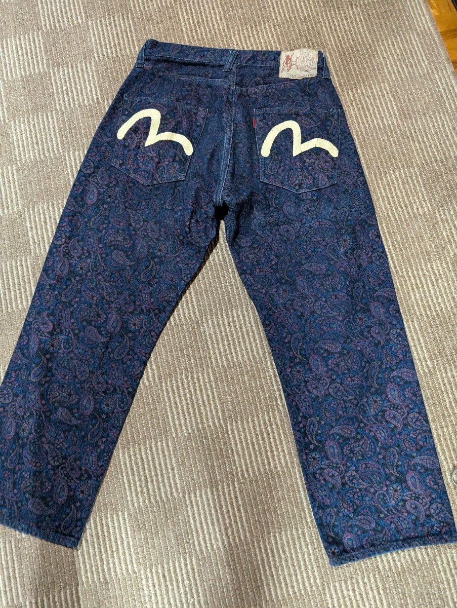 EVISU エヴィス ペイズリー柄パンツ W31 Lot2501(W31)｜売買されたオークション情報、yahooの商品情報をアーカイブ公開 - オークファン（aucfan.com）