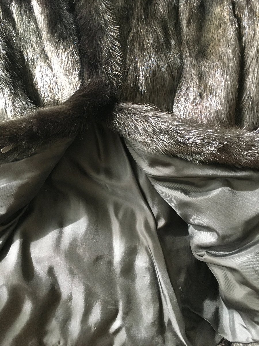 美品 SAGA MINK サガミンク 毛皮 Superb Quality ミンク コートF