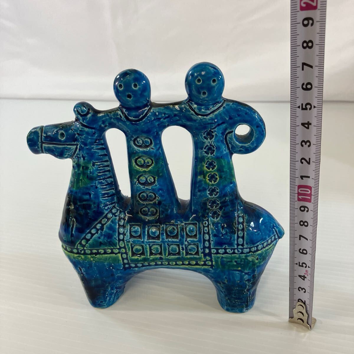 Yahoo!オークション - H80 イタリア製 FLAVIA BITOSSI 曲馬師 陶器オブ...