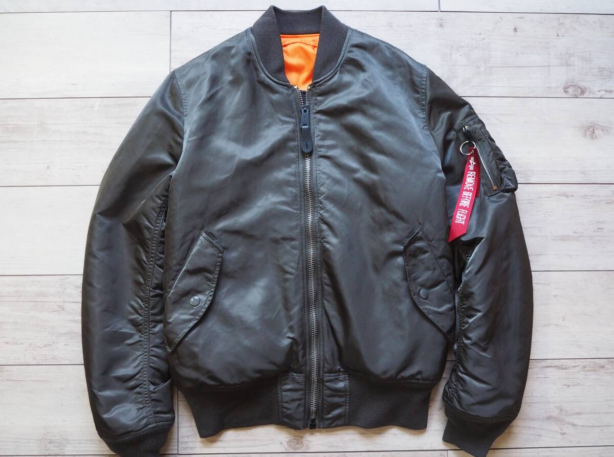 Yahoo!オークション - アルファ ALPHA INDUSTRIES INC. MA-1 フライト...