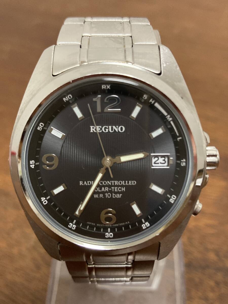 Yahoo!オークション - CITIZEN REGUNO 電波時計 GN-4-S-12GREGUNO（CIT...