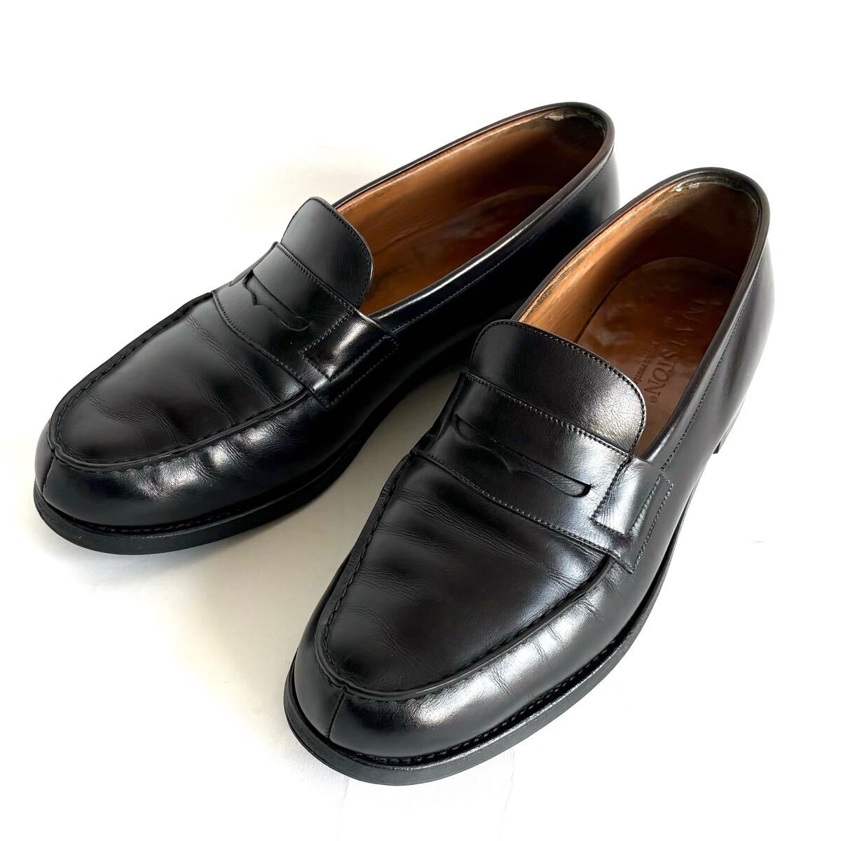 Yahoo!オークション - J.M.WESTON ローファー 8D 革靴 ジェイエムウエ...