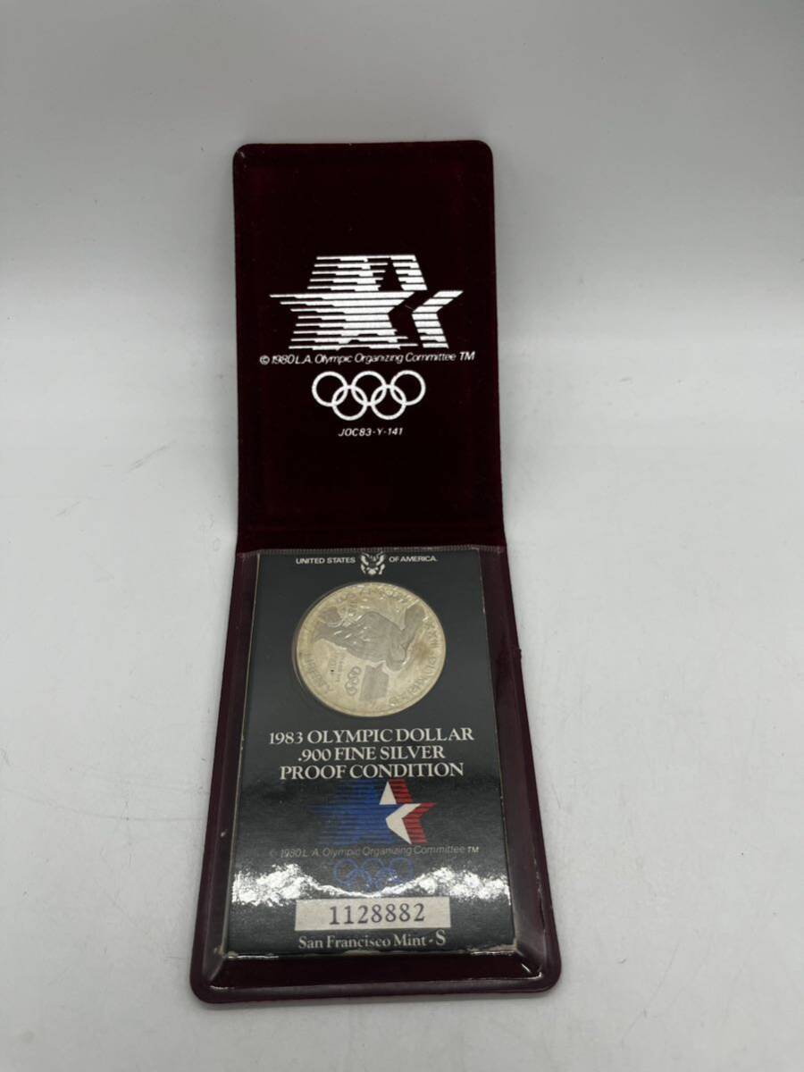Yahoo!オークション - ロサンゼルスオリンピック記念 SV900銀貨