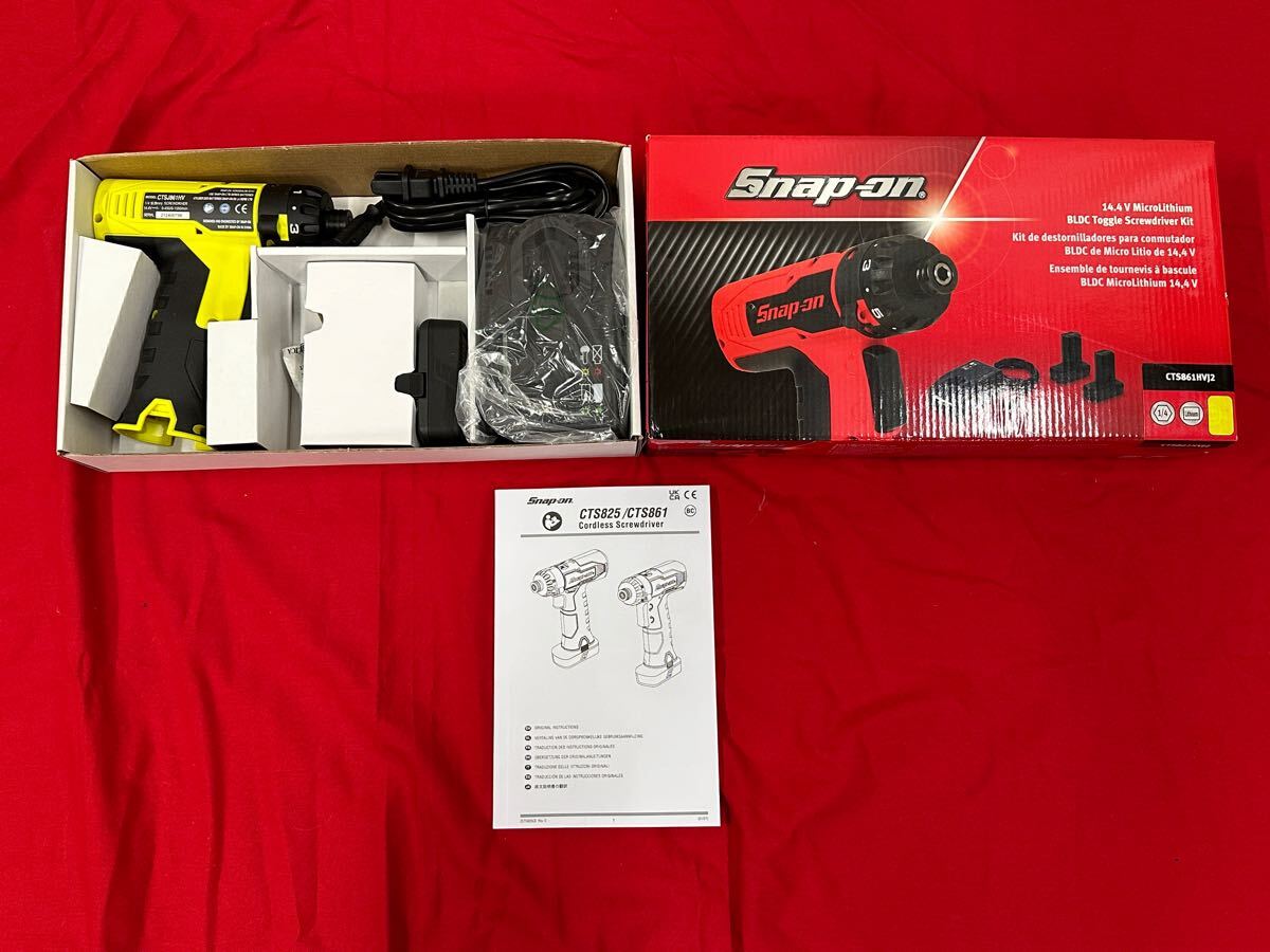 Yahoo!オークション - スナップオン Snap-on 電動 スクリュードライバ...