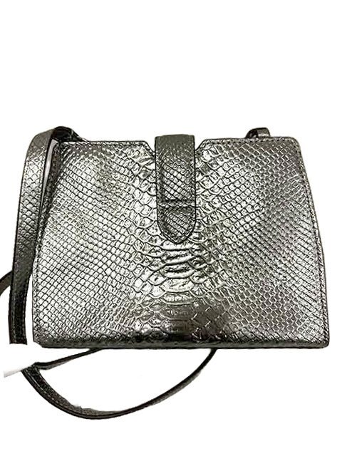 中古】Ralph Lauren RRL ラルフローレン レザーバッグ シルバー 中古】Ralph Lauren RRL ラルフローレン レザーバッグ シルバー
