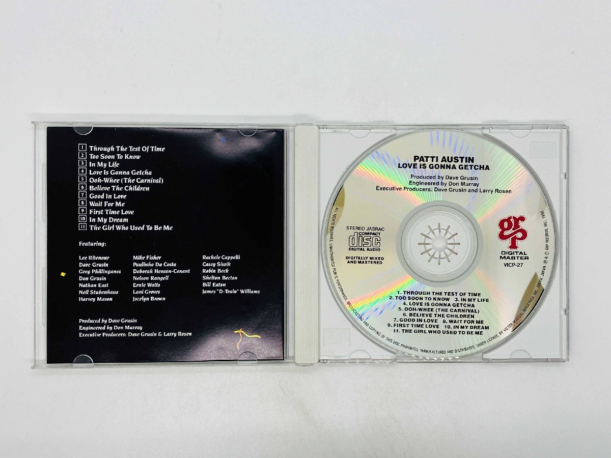 CD PATTI AUSTIN / LOVE IS GONNA GETCHA / パティ オースティン / 愛の予感 / VICP-27 G05(ボーカル)｜売買されたオークション情報 ...