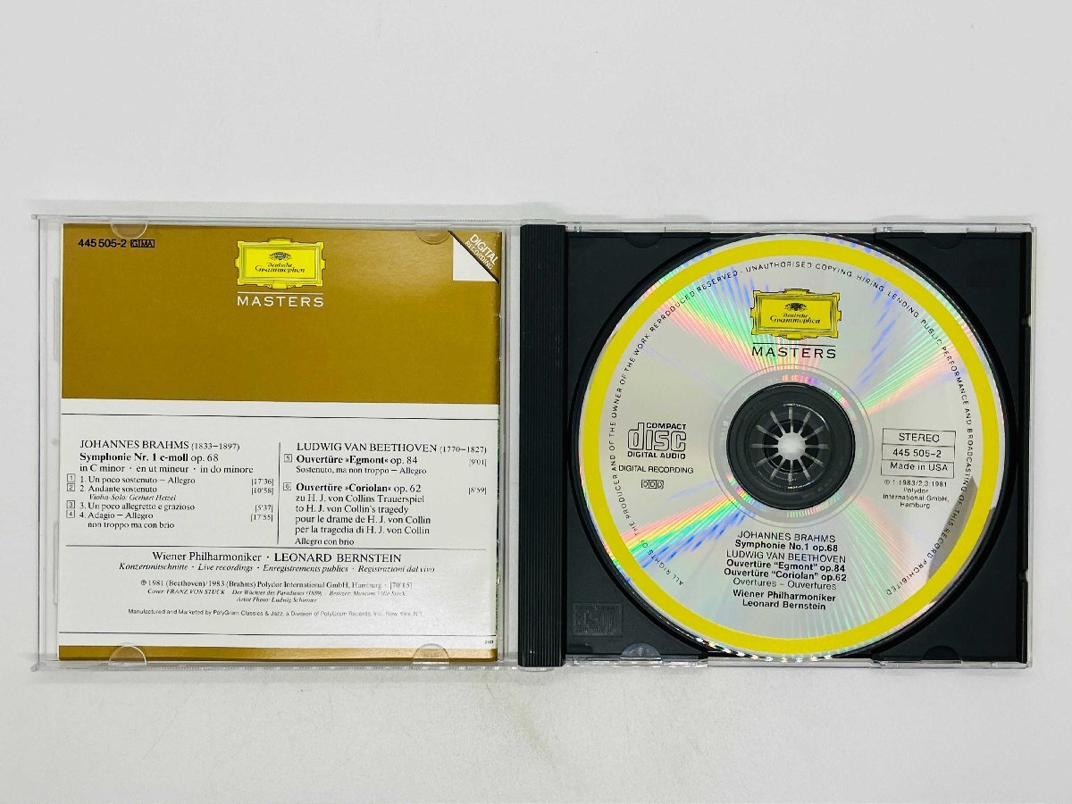 Yahoo!オークション - 即決CD BRAHMS SYMPHONIE NO.1 BEETHOVEN Egmont...