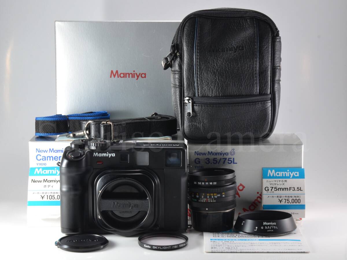 良品 動作良好 Mamiya マミヤ NEW Mamiya 6 / G 75mm F3.5 L 専用ソフトケース 元箱付 53798(マミヤ)｜売買されたオークション情報、yahooの商品情報 ...