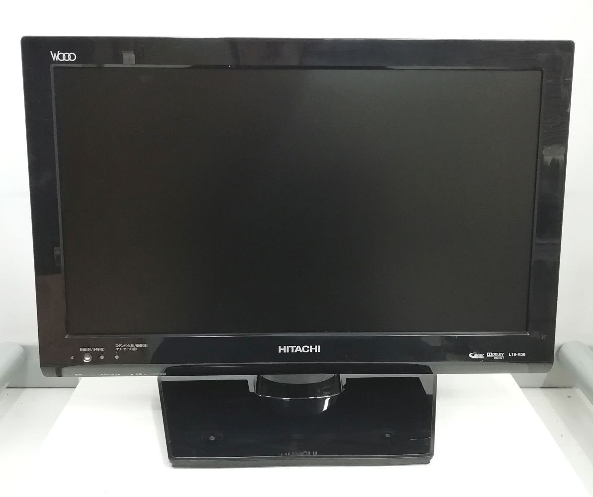 Yahoo!オークション - HITACHI/日立 液晶テレビ L19-K09(B) Wooo スタ...