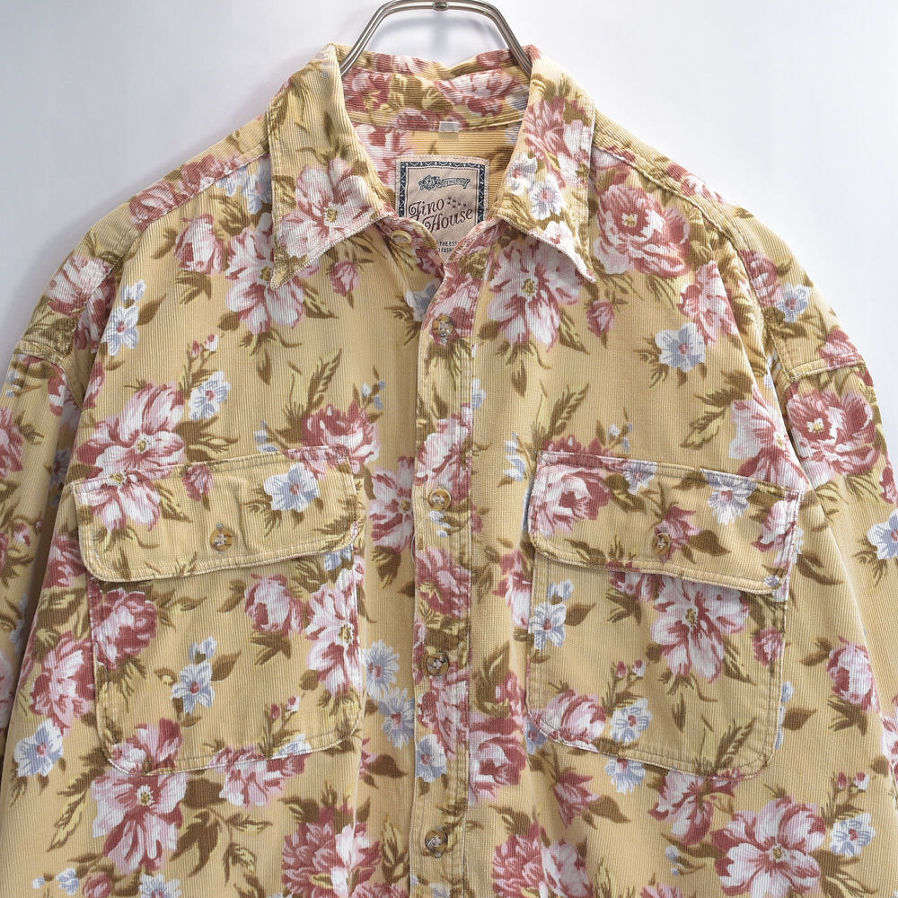Yahoo!オークション - 90～00s Jino House フローラルパターン 総柄 コ...