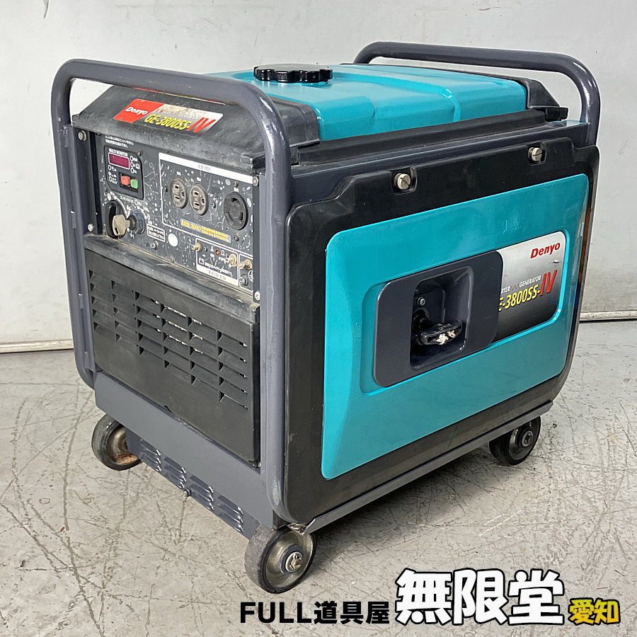 Yahoo!オークション - DENYO/デンヨー GE-3800SS-lV 3.8kVA 防音型イン...