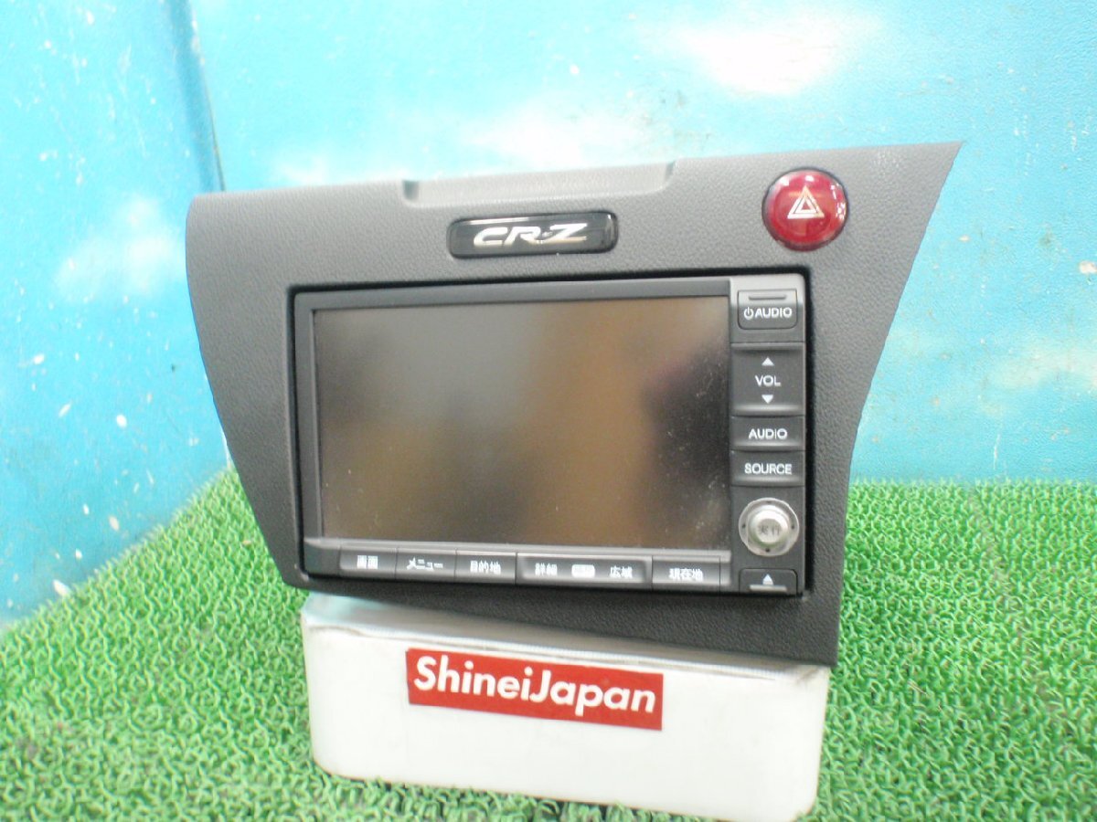 Yahoo!オークション - ZF1 ホンダ CR-Z CRZ 純正 HDDナビ パネル付 39...