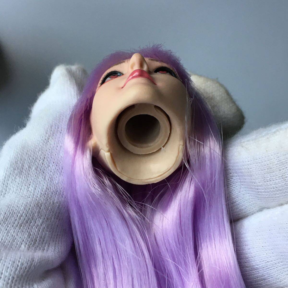 Yahoo!オークション - B183 1/6 フィギュア ヘッド 女性ヘッド 植毛タ...