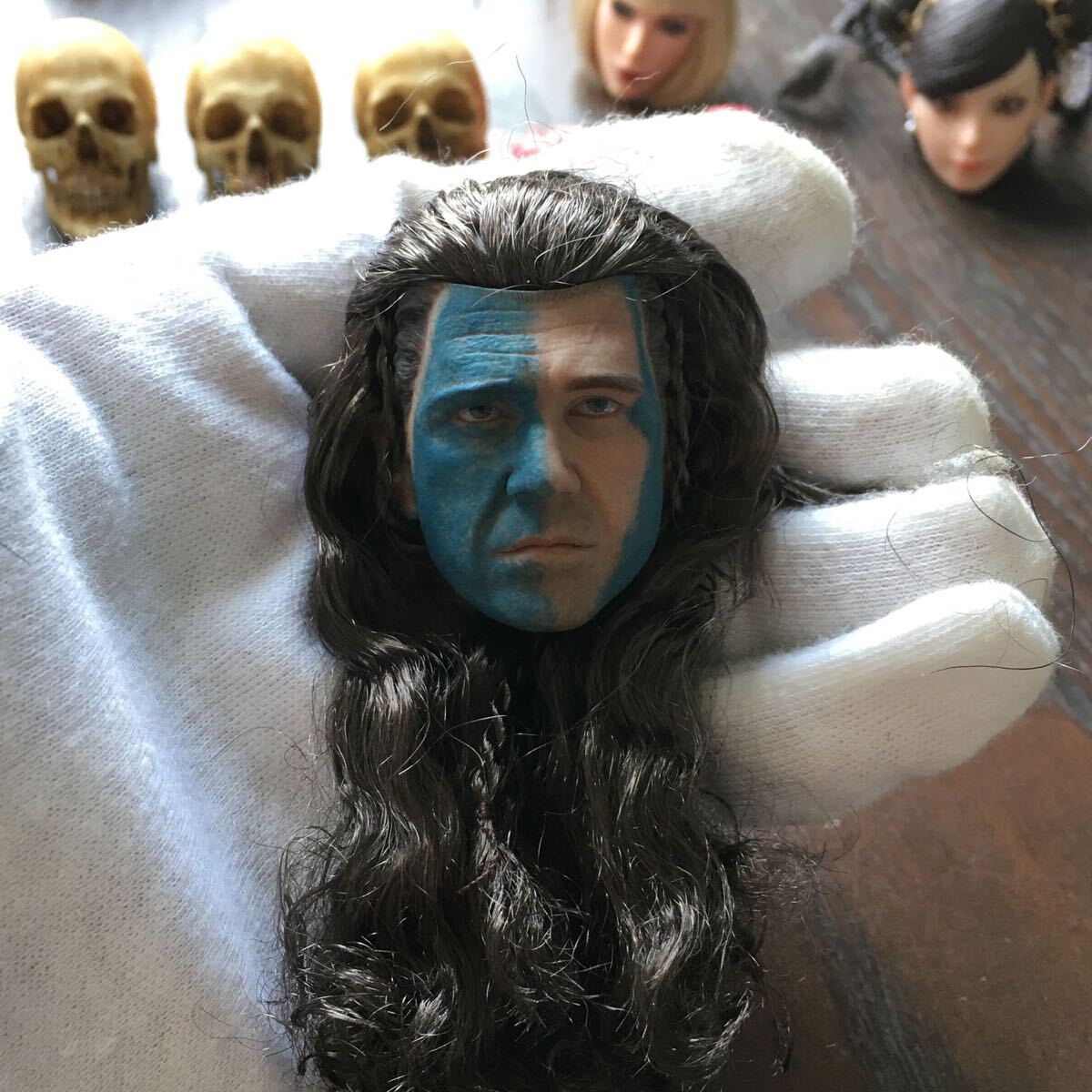 Yahoo!オークション - B199 1/6スケール 塗装済みヘッド フィギュア ヘ...