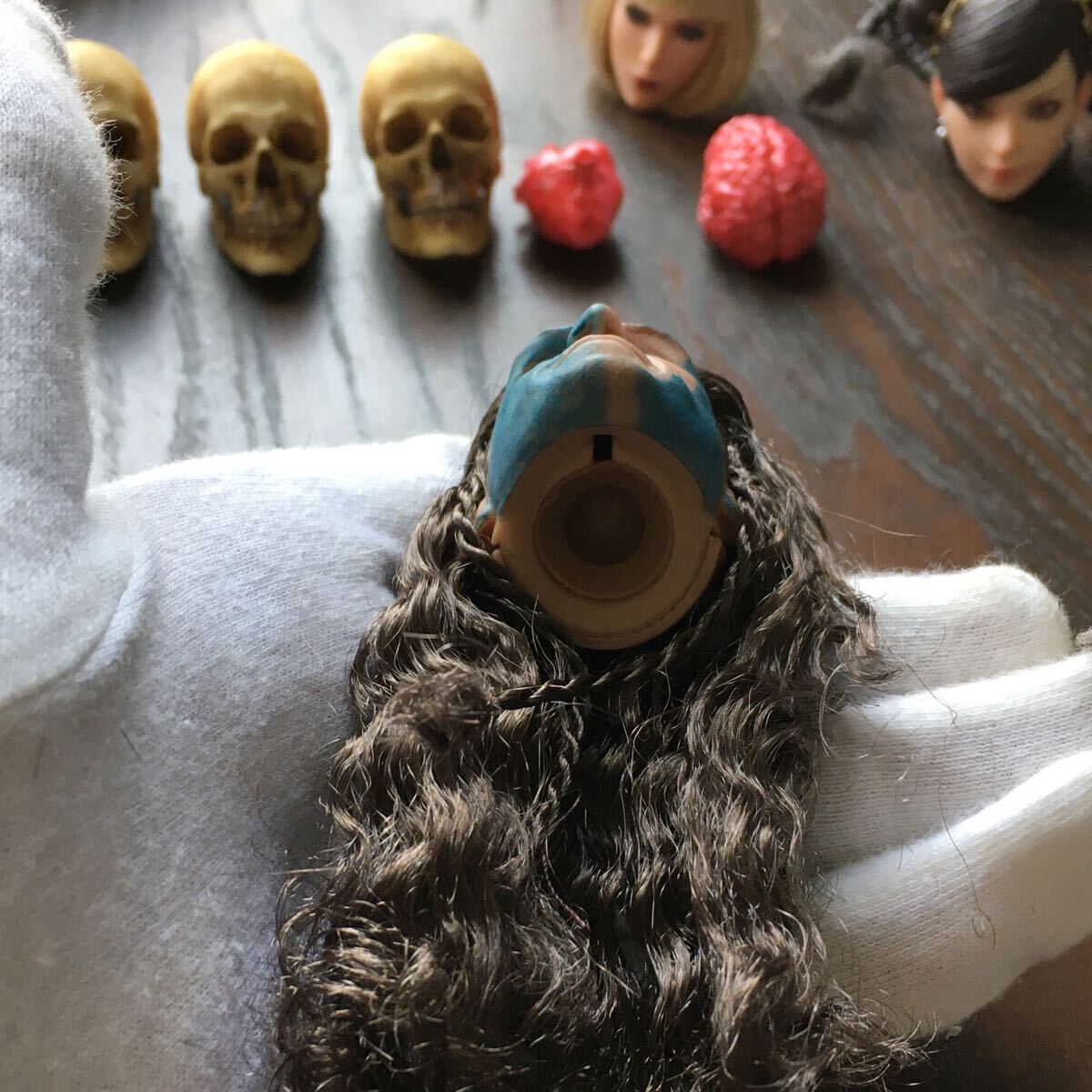 Yahoo!オークション - B199 1/6スケール 塗装済みヘッド フィギュア ヘ...