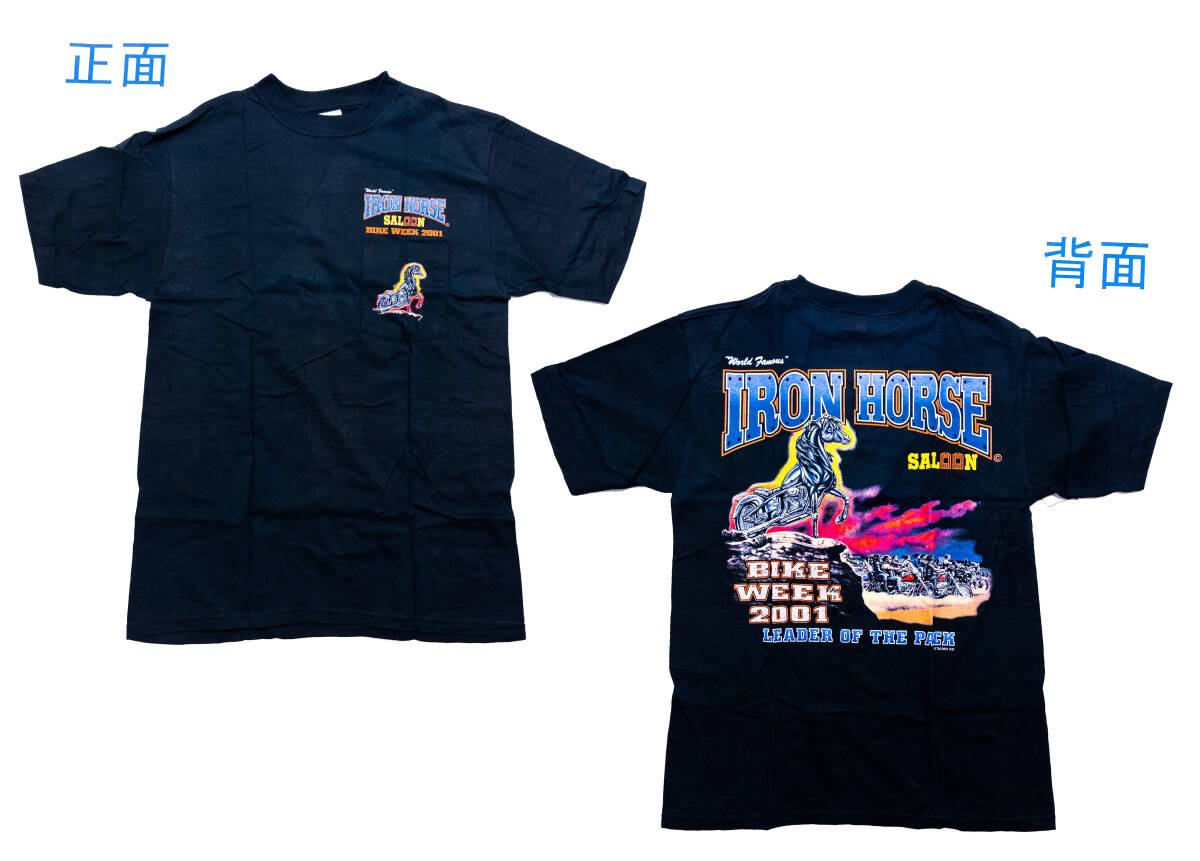 Yahoo!オークション - 3Q売切 税無し 【送料360円】IRON HORSE 2001 T...