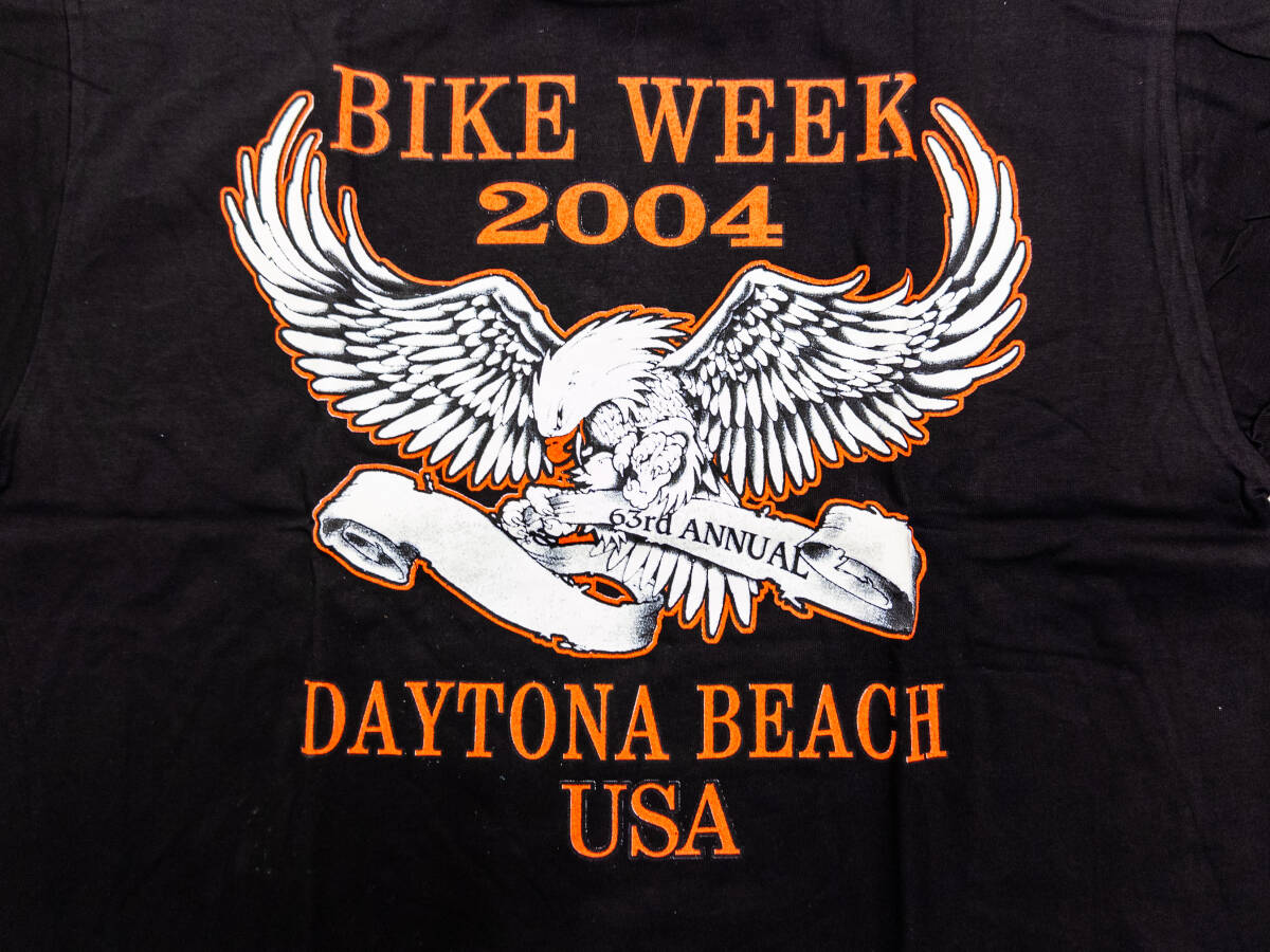 Yahoo!オークション - 3Q売切 税無し 【送料360円】BIKE WEEK 2004 Tシ...