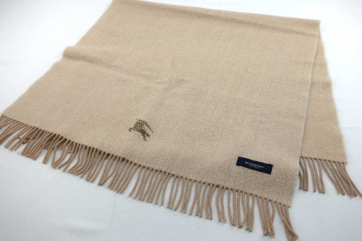 S送900円 1690 BURBERRY LONDON バーバリー ひざ掛け ブランケット ショール ベージュ 大判 フリンジ 毛100%(服飾小物)｜売買されたオークション情報、yahooの ...
