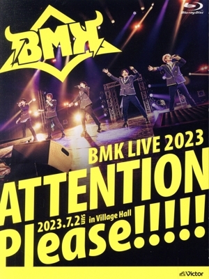 Yahoo!オークション - BMK LIVE 2023 ～ATTENTION Please ～(Blu-ray D...