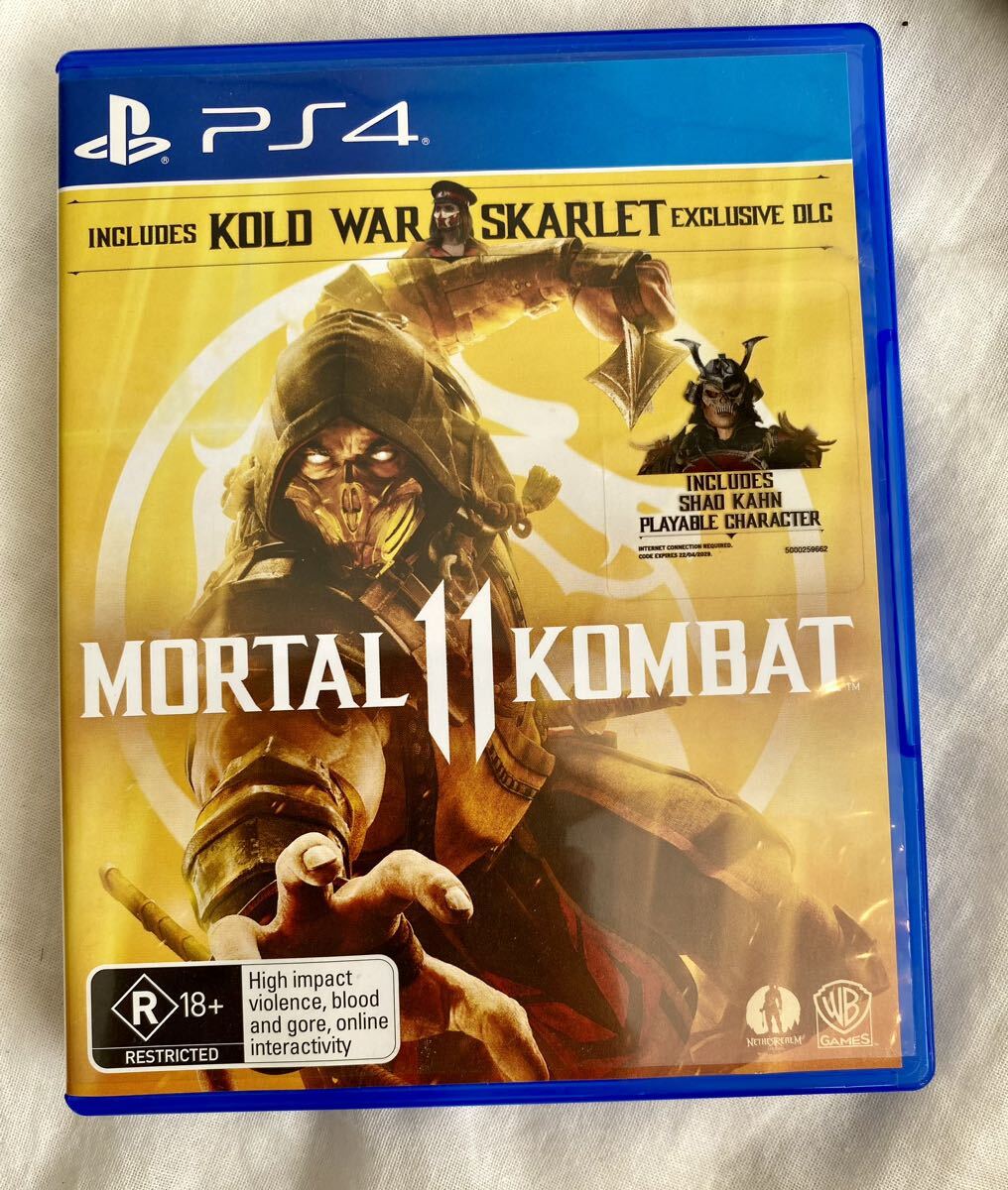 Yahoo!オークション - PS4ソフト / Mortal Kombat 11 /モータルコンバ...