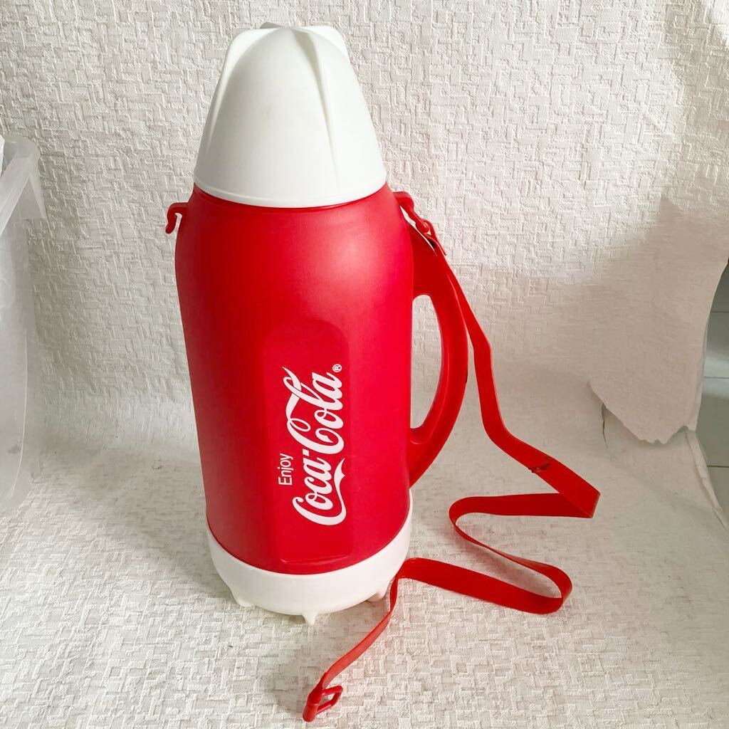 Yahoo!オークション - e601-100 Coca-Cola コカコーラ 水筒 コップ付き...