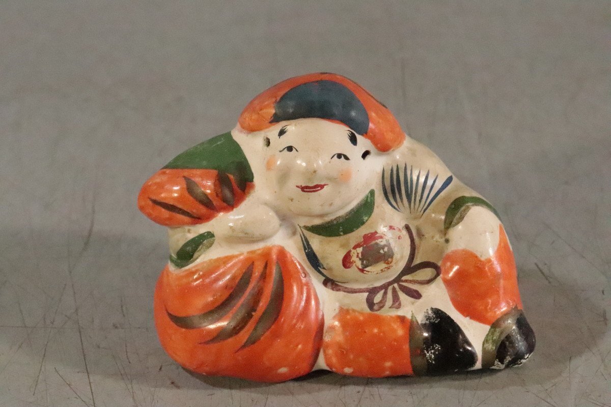 Yahoo!オークション - E066 古い張り子人形/大黒様/縁起物/置物/古道具...