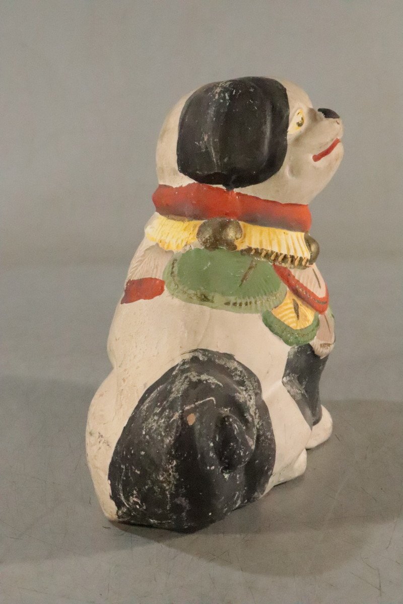 Yahoo!オークション - E009 庄内土人形/犬/狛犬/瓦人形/大型犬/雛人形/...