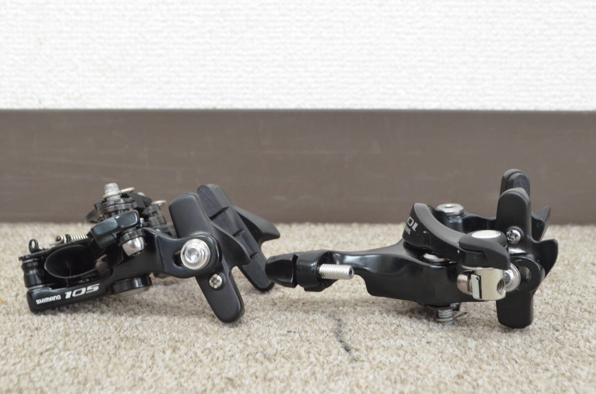 Yahoo!オークション - 99E SHIMANO シマノ 105 BR-5810F BR-5810R ダイ...