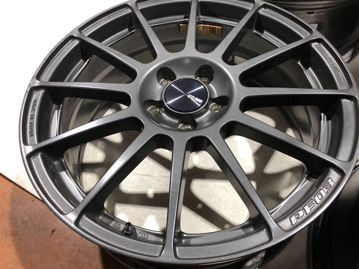 Yahoo!オークション - ENKEI PF03 ホイール 17×7J+50 5H PCD100 4本セ...