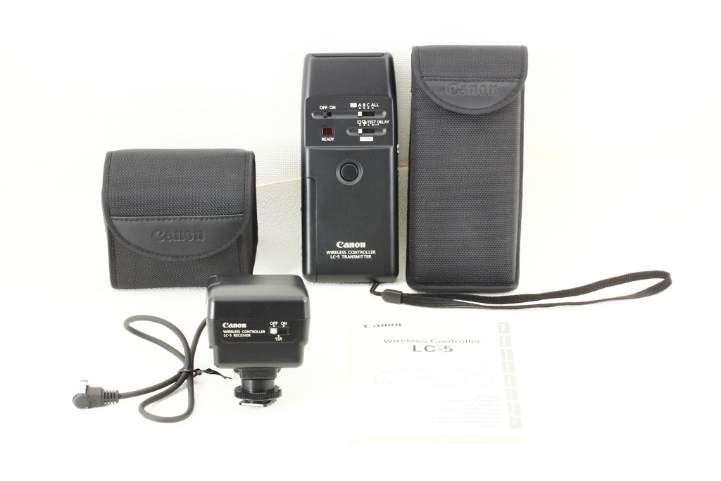 Yahoo!オークション - 極上品 Canon キヤノン LC-5 LC-5SET ワイヤレス...