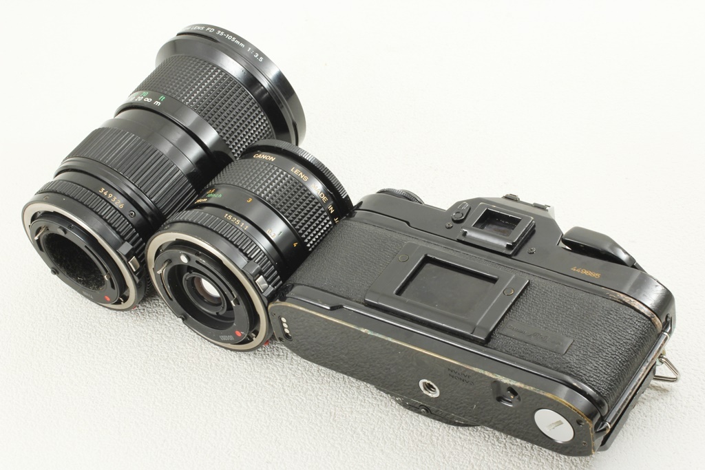 Yahoo!オークション - ジャンク品 Canon キヤノン A-1 FD 50/3.5 FD 35...