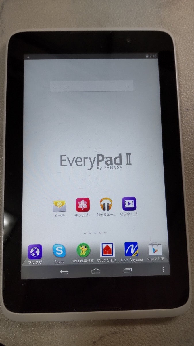 Yahoo!オークション - S666 Lenovo Every pad2 by YAMADA WiFiモデルエ...