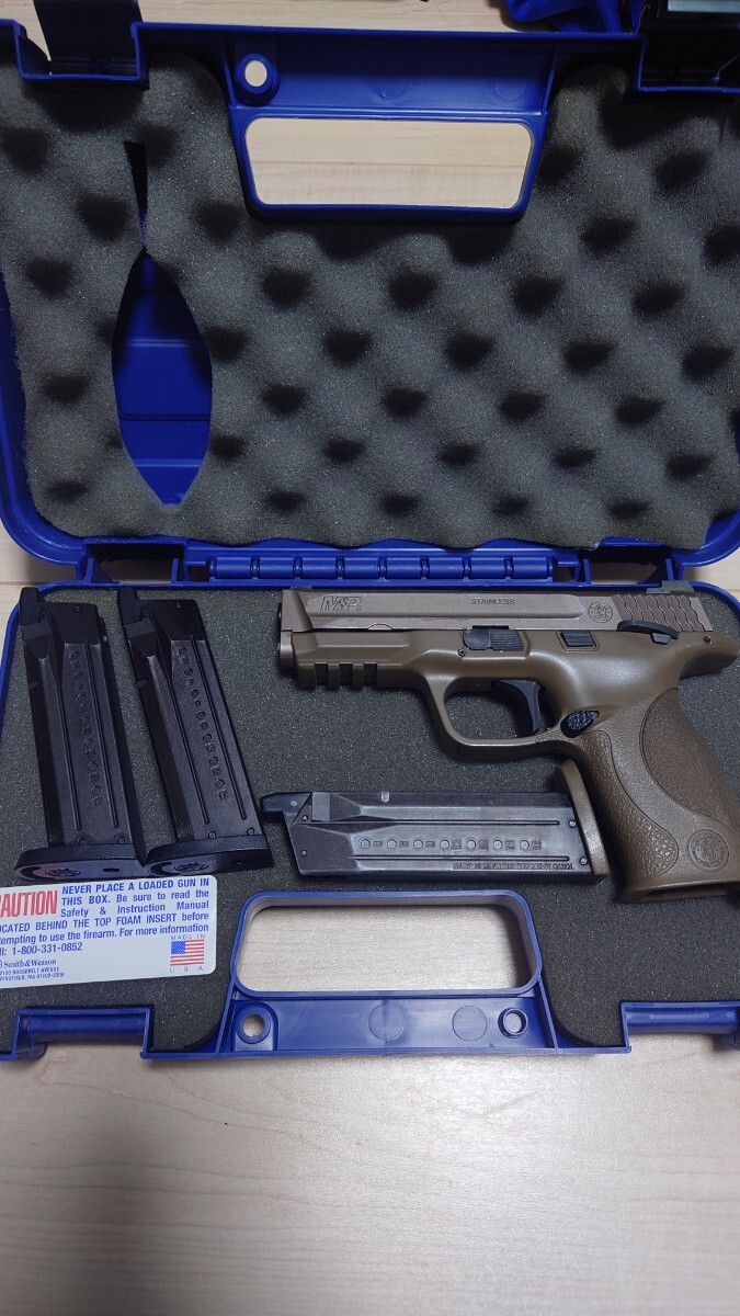 Yahoo!オークション - 東京マルイ GBB M&P9 ガンケース マガジン3本セ...