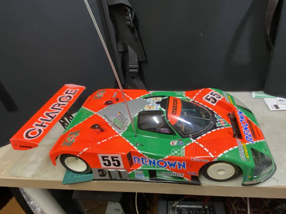 Yahoo!オークション - 美品 激レア TAMIYA 田宮 1/10RC MAZDA 787B レ...