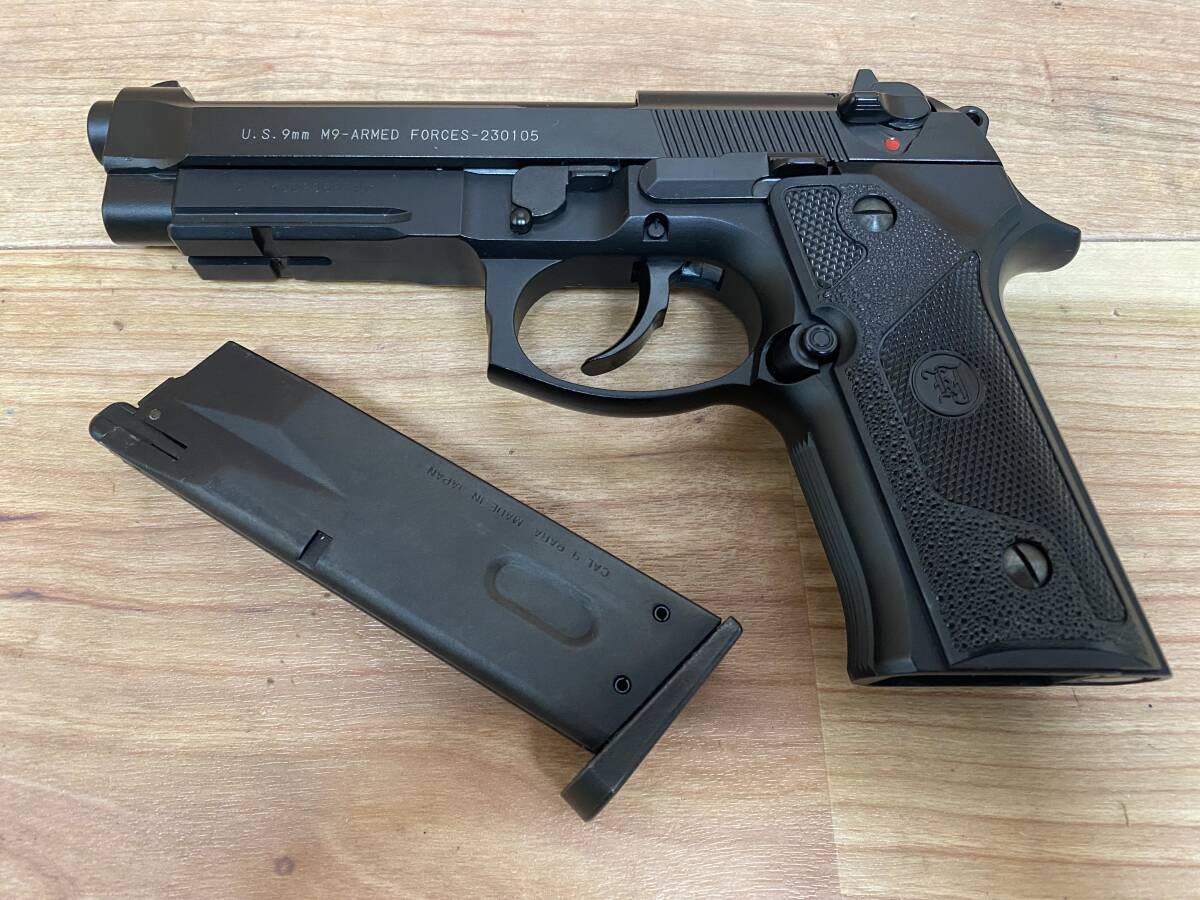 Yahoo!オークション - 71 動作確認済み 美品 KJ WORKS U.S.9mm M9 HW...