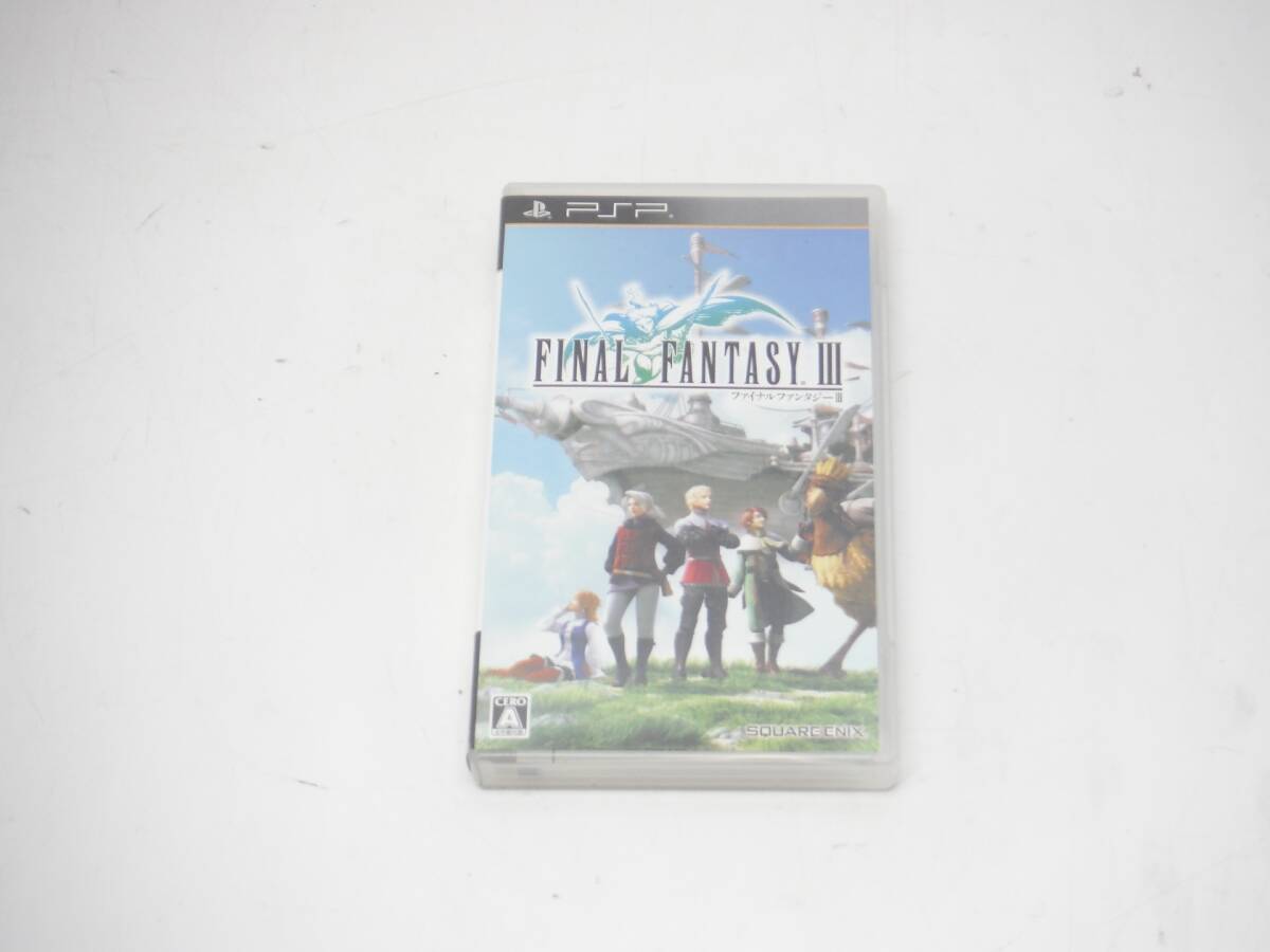 Yahoo!オークション - SONY PSP ソフト FF3 ファイナルファンタジーⅢ